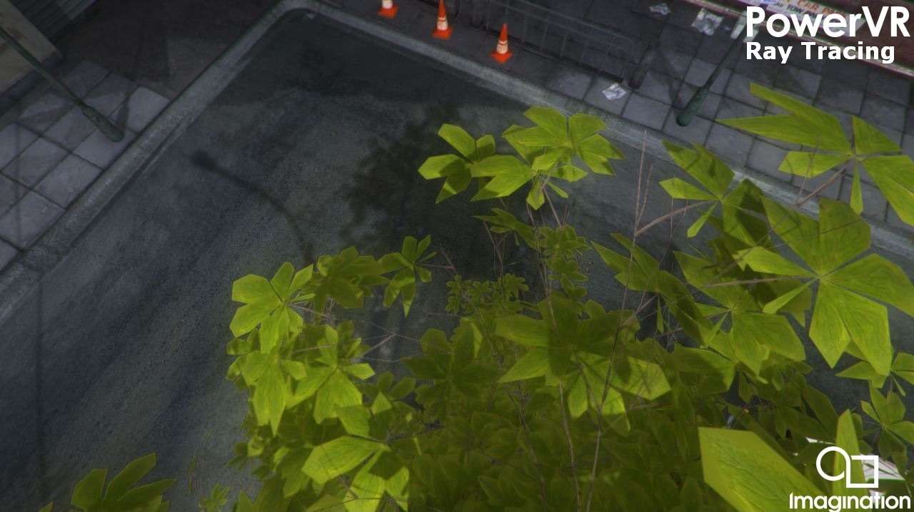 Implementing hybrid ray tracing in a rasterized game engine - Imagination