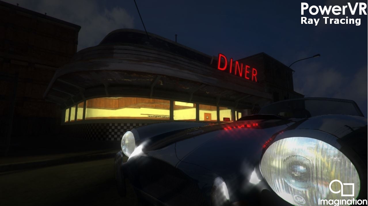 Implementing hybrid ray tracing in a rasterized game engine - Imagination