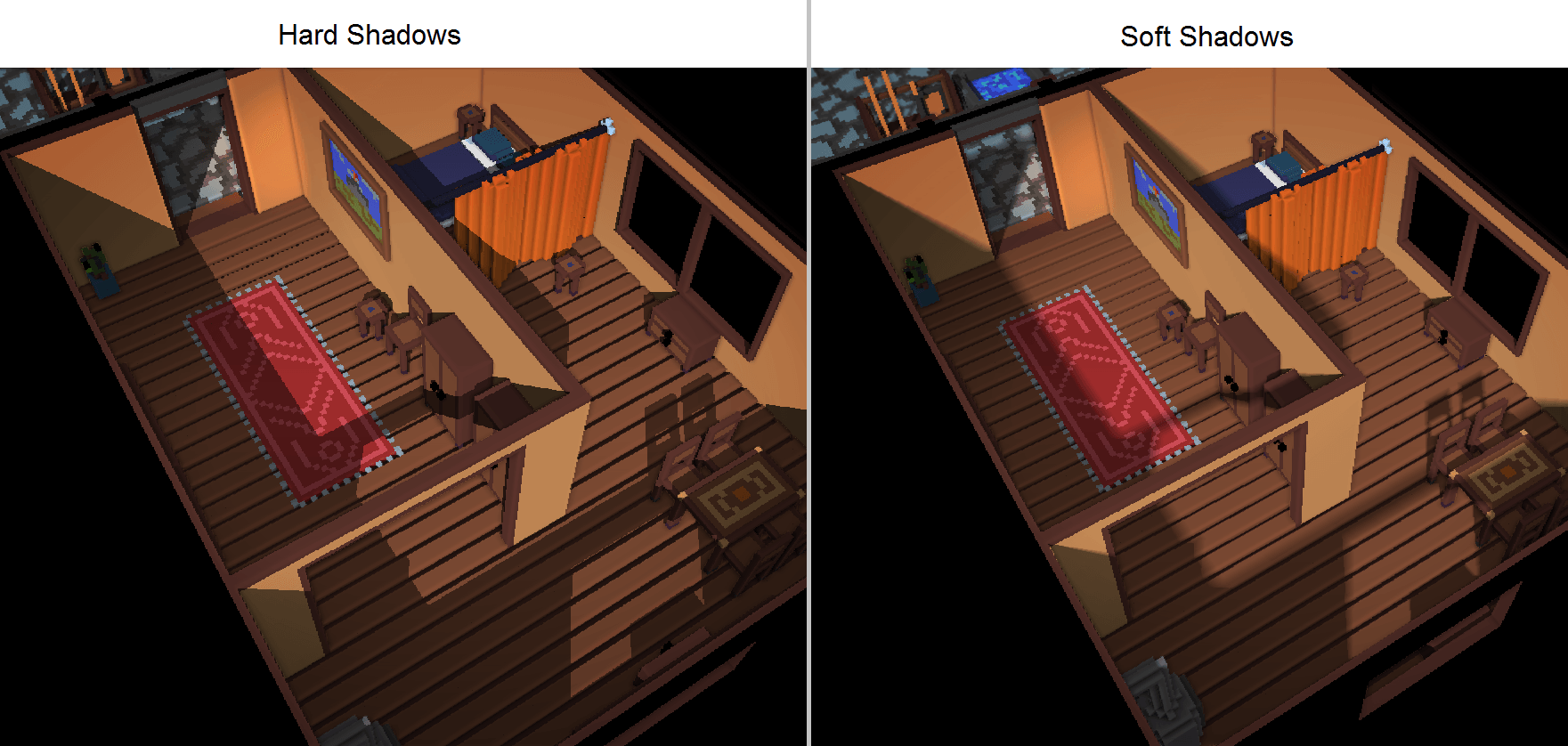 Ray traced soft shadows in real time in Spellwrath - Imagination